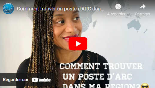 Comment trouver un poste d'ARC dans ma région?